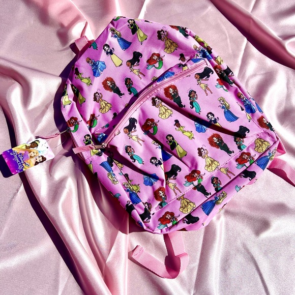 Disney | Bags | Pink Disney Princess School Backpack | Poshmark